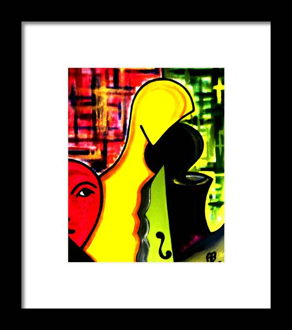 «Green Cello» Jazz Art as a Fine Art Print… – JaZzArt en València